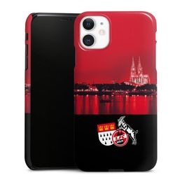 DeinDesign iPhone 11 Handy Premium Case Smartphone Handyh&uuml;lle Schutzh&uuml;lle gl&auml;nzend Official Licensed Product 1. Fc K&ouml;ln Skyline Premium Case