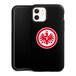 DeinDesign iPhone 12 mini Handy Panzer Handyh&uuml;lle robuste Outdoor H&uuml;lle Schutzh&uuml;lle gl&auml;nzend Sge Eintracht Frankfurt Eagle Tough Case