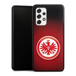 DeinDesign Galaxy A53 5G Handy Silikon H&uuml;lle Case schwarz Handyh&uuml;lle Coat Of Arms Eintracht Frankfurt Official Licensed Product