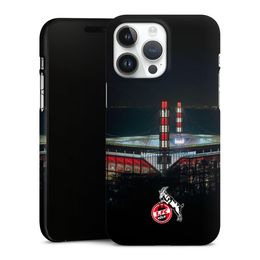 DeinDesign iPhone 14 Pro Max Handy Premium Case Smartphone Handyh&uuml;lle Schutzh&uuml;lle matt Stadium 1. Fc K&ouml;ln Official Licensed Product Premium Case