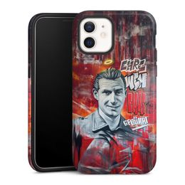 DeinDesign iPhone 12 mini Handy Panzer Handyh&uuml;lle robuste Outdoor H&uuml;lle Schutzh&uuml;lle gl&auml;nzend 1. Fck 1. Fc Kaiserslautern Fritz Walter Tough Case
