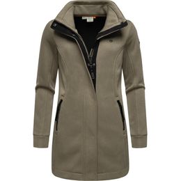 Ragwear Zip-Up Hoodie 'Letrice' female Brown size XXXL