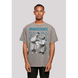 F4NT4STIC T-Shirt Disney Muppets #BadScience Premium Qualität, grau, XXL
