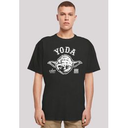 F4NT4STIC T-Shirt Star Wars Yoda Grand Master Premium Qualität, schwarz, XS