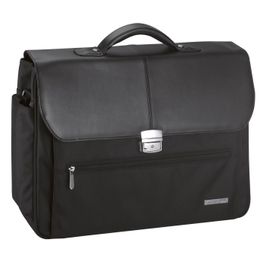 d&n D&N Businesstasche Schwarze Business-Tasche mit raffiniertem Design und Funktionalität