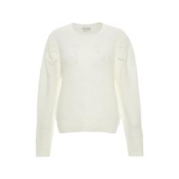 Jalene Pullover Damen Gr&ouml;&szlig;e XS/S wollwei&szlig;