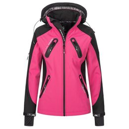 Rock Creek Outdoorjacke Damen Größe 4XL pink / schwarz