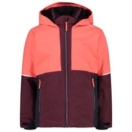 CMP - Girl's Jacket Fix Hood Twill - Skijacke Gr 98 rot