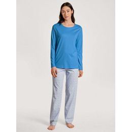 Calida Pyjama Calida Damenpyjama 40396 azurit blue (1 Stück