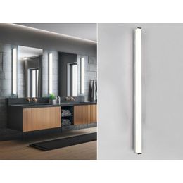 Trio LED Badezimmer Wandleuchte FABIO in Chrom 120cm - Spiegelleuchte