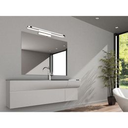 Trio Led Badezimmer Wandleuchte gianni in Chrom, Breite 60cm - Spiegelleuchte