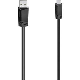 Hama - USB-Kabel usb 2.0 usb-a Stecker, USB-Mini-B Stecker 1.50 m Schwarz 00200606