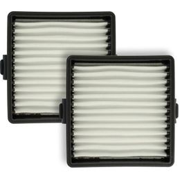 vhbw - Set 2x Flachfaltenfilter Ersatz für Ryobi chv 182, CHV182 für Handstaubsauger, Staubsauger - Filterelement