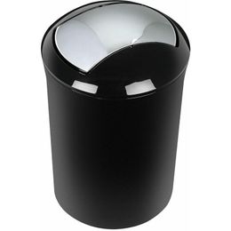 Müllwürfel Sydney Kollektion Actrilico Black (5L) - Spirella