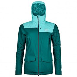 Ortovox - Women's 2L Swisswool Sedrun Jacket - Skijacke Gr XS türkis