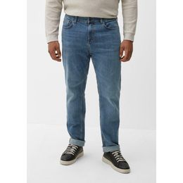 s.Oliver Stoffhose Jeans Casby / Relaxed Fit / Mid Rise / Straight Leg