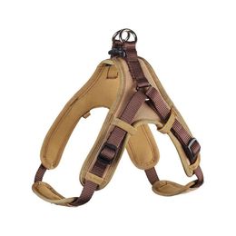 Hunter Tierbedarf Hunde-Geschirr Geschirr Neopren Vario Quick braun/caramel