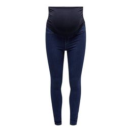 Only Maternity Umstandsjeans OLMRAIN LIFE REG SK JEGGING DBD DNM NOOS, blau