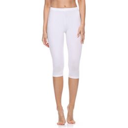 Merry Style Leggings Caprihose Damen 3/4 Hosen aus Baumwolle MS10-199 (1-tlg) bequem