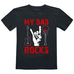 Familie & Freunde My Dad Rocks - Kids - My Dad Rocks T-Shirt schwarz in 104