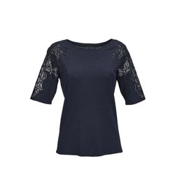 GOLDNER Pullover Damen Gr&ouml;&szlig;e S/M blau