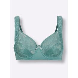 w&auml;schepur w&auml;schepur Damen Entlastungs-BH mit B&uuml;gel aus Spitze, salbei, Gr&ouml;&szlig;e 100C