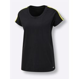 feel good Damen Shirt, schwarz, Gr&ouml;&szlig;e 40/42