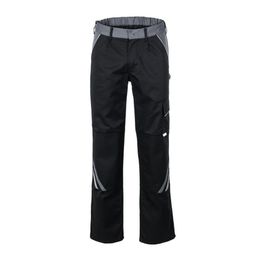 Planam Arbeitshose Bundhose Highline schwarz/schiefer/zink Größe 90 (1-tlg)