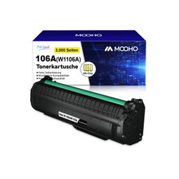 MOOHO Tonerpatrone W1106A 106A für HP Laser 107a 107w MFP135wg 137fwg 138fnw