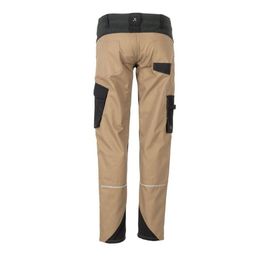 Planam Arbeitshose Damen Bundhose Norit sand/schwarz Größe 42 (1-tlg)