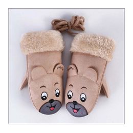 FIDDY Skihandschuhe Kinderhandschuhe Winter Finger Cartoon warme Handschuhe