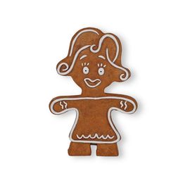 colourliving Weihnachtsfigur Lebkuchenfrau Weihnachts Tischdeko Weihnachtsfigur
