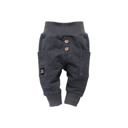 PINOKIO Jogginghose Babyhose Sweathose mit Taschen strukturiert Jungen (1-tlg) STAY COOL Patch