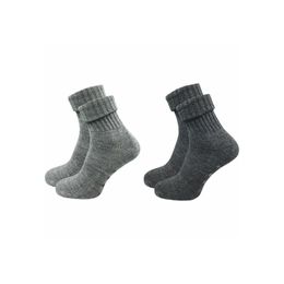 GAWILO ABS-Socken für Damen aus Wolle für extra warme Füße