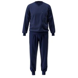 Ammann Schlafanzug Herren Schlafanzug lang (2 tlg) Baumwolle
