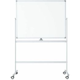 Vivol - Fahrbares Whiteboard Color - Weiß - 120 x 180 cm - Doppelseitig & magnetisch - Weiß