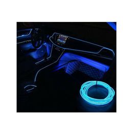 Meditrade GmbH Neonblauer fluoreszierender led-streifen 12V 14W auto-umgebungsbeleuchtung