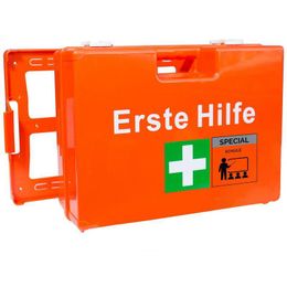 LÜLLMANN Verbandkasten spezial Schule & Kindergarten Premium Erste Hilfe Koffer din 13157 Gr.M 320 x 220 x 130 mm 620140