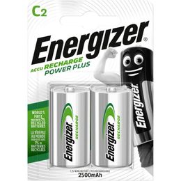 Energizer - Power Plus HR14 Baby (C)-Akku NiMH 2500 mAh 1.2 v 2 St.