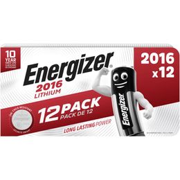 Energizer - Knopfzelle cr 2016 3 v 12 St. 90 mAh Lithium