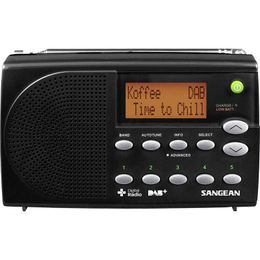 Sangean - DPR-65 Kofferradio dab+, ukw Akku-Ladefunktion Schwarz