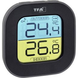 Tfa Dostmann - fun Funk-Thermometer Schwarz