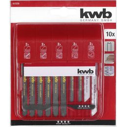 kwb - 617230 Stichsägeblätter-Set Jigger 10-teilig 1 St.