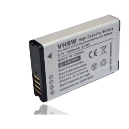 vhbw - Li-Ion Akku 1800mAh (3.7V) kompatibel mit Navigation gps Garmin E1GR, E1GR Virb Elite, E2GR, E2GR Virb Elite, Action hd Camera 1.4 Ersatz für