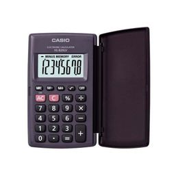 Taschenrechner hl 820LV bk, schwarz, Taschenrechner, 8-stellig (hl 820LV bk) - Casio