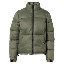 Schott NYC Jacke 'Belstar' Damen Gr&ouml;&szlig;e M khaki Winterjacke