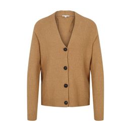 Tom Tailor Damen Basic Cardigan, braun, Gr. XXL