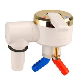 Barwig Einhebelmischer Perfect Dusche - weiß/gold