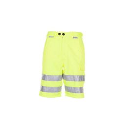Planam Shorts Shorts Warnschutz uni gelb Größe L (1-tlg)
