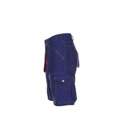 Planam Shorts Shorts Basalt marine/rot Größe M (1-tlg)